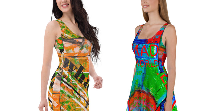 Beautiful dresses designed by artists - from canvas to catwalk ...